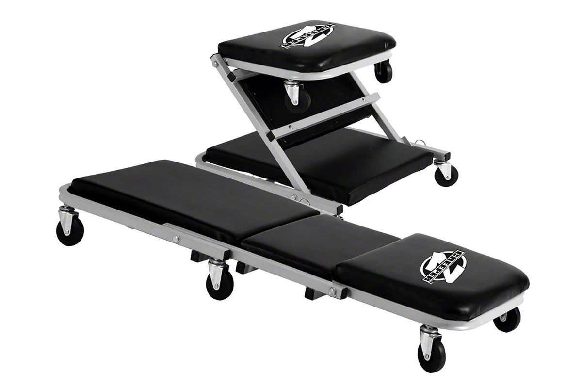 Universal AM Pro-Lift Black Z-Creeper Seat - Free Shipping