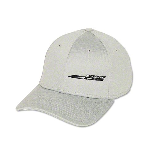 Universal AM Script Heathered Hat with C8 Z06 Logo - Free Shipping