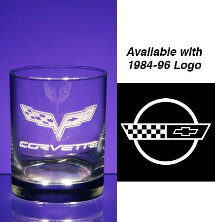 Universal AM Short Glass Set with C4 Logo; 14-oz. - Free Shipping