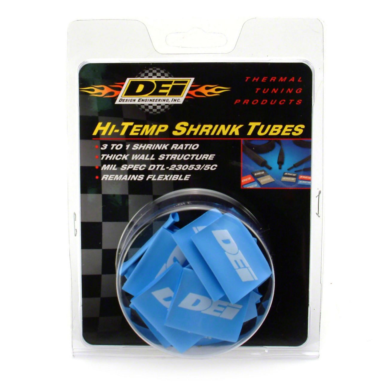 Universal AM Spark Plug Wire/Boot Shrink Tubes; 18mm x 1-1/2-Inch; Blue ...