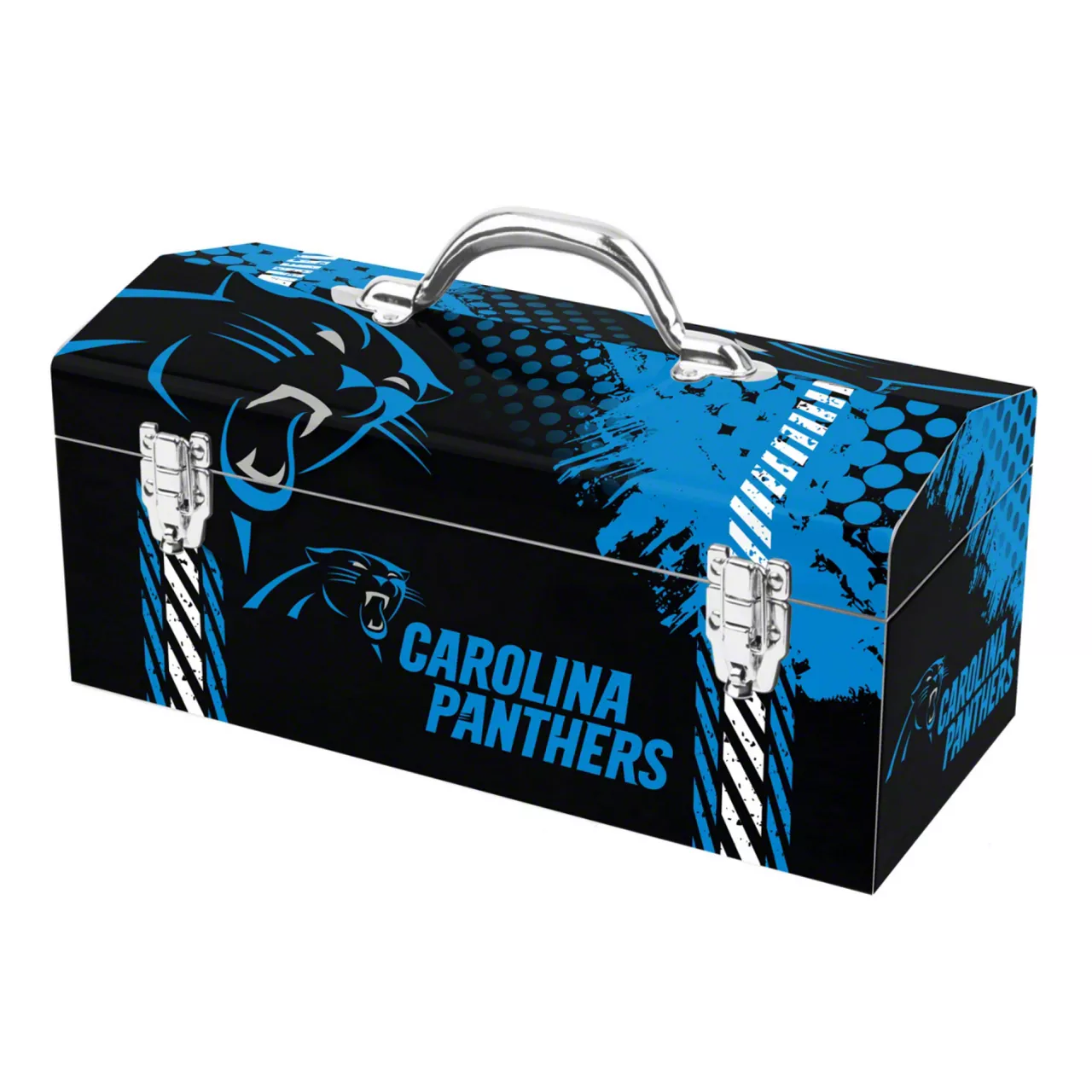 Universal AM Tool Box with Carolina Panthers Logo; Blue and Black ...