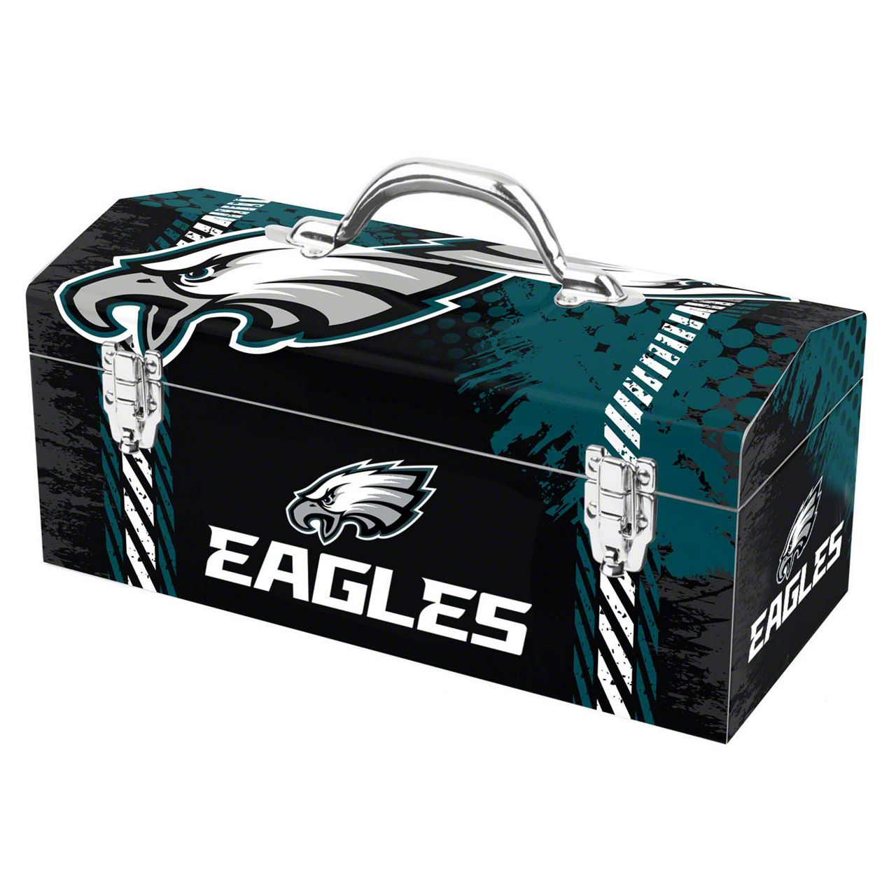 Universal AM Tool Box with Philadelphia Eagles Logo; Green, Black ...
