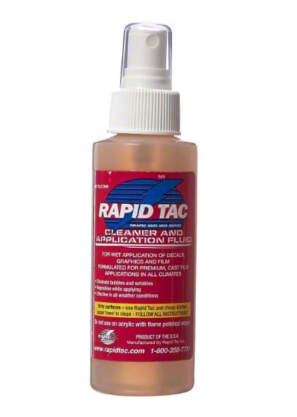 Universal AM Vinyl Wrap and Decal Installation and Preparation Solutions Rapid Prep; 4 oz ...