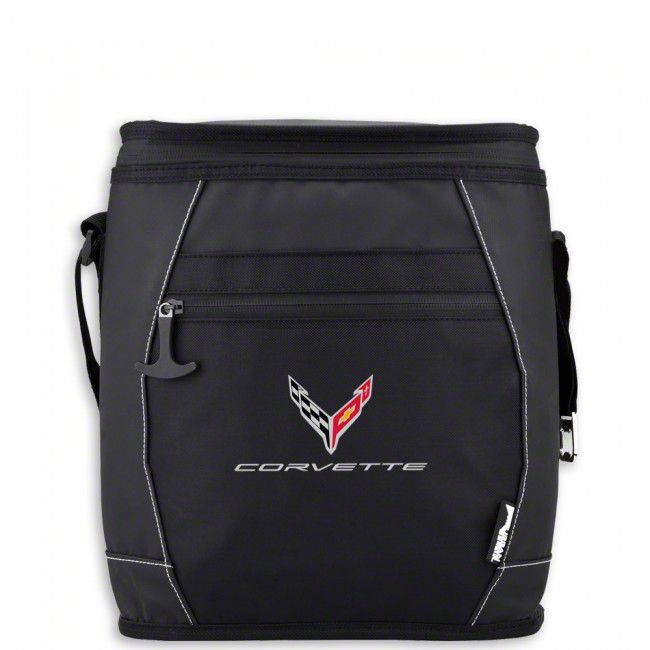 Universal AM Waterproof Cooler with Corvette Logo; 12-Can - Free Shipping