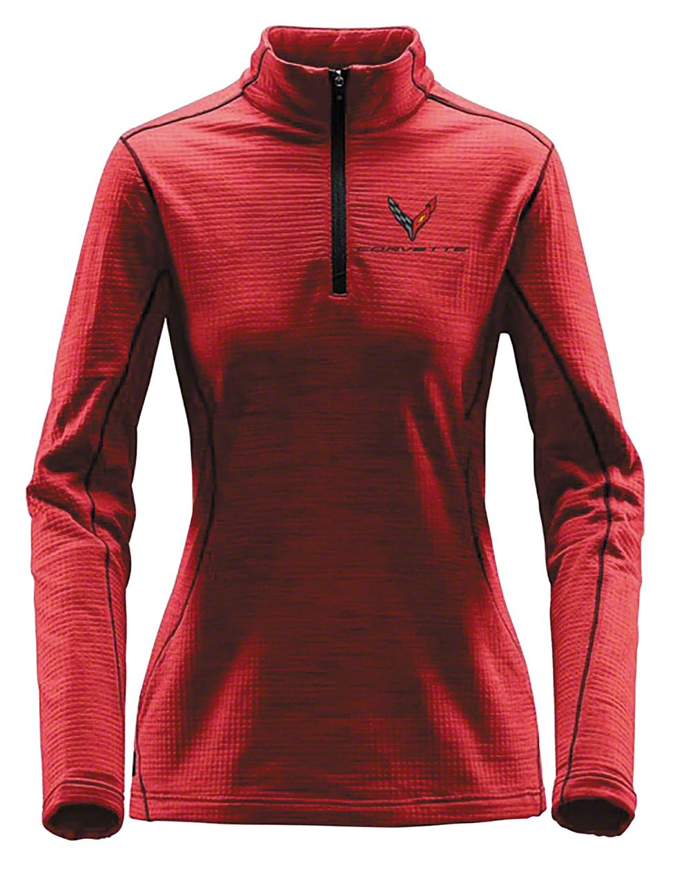Universal AM Women's Quarter Zip Fleece with C8 Logo and Script ...