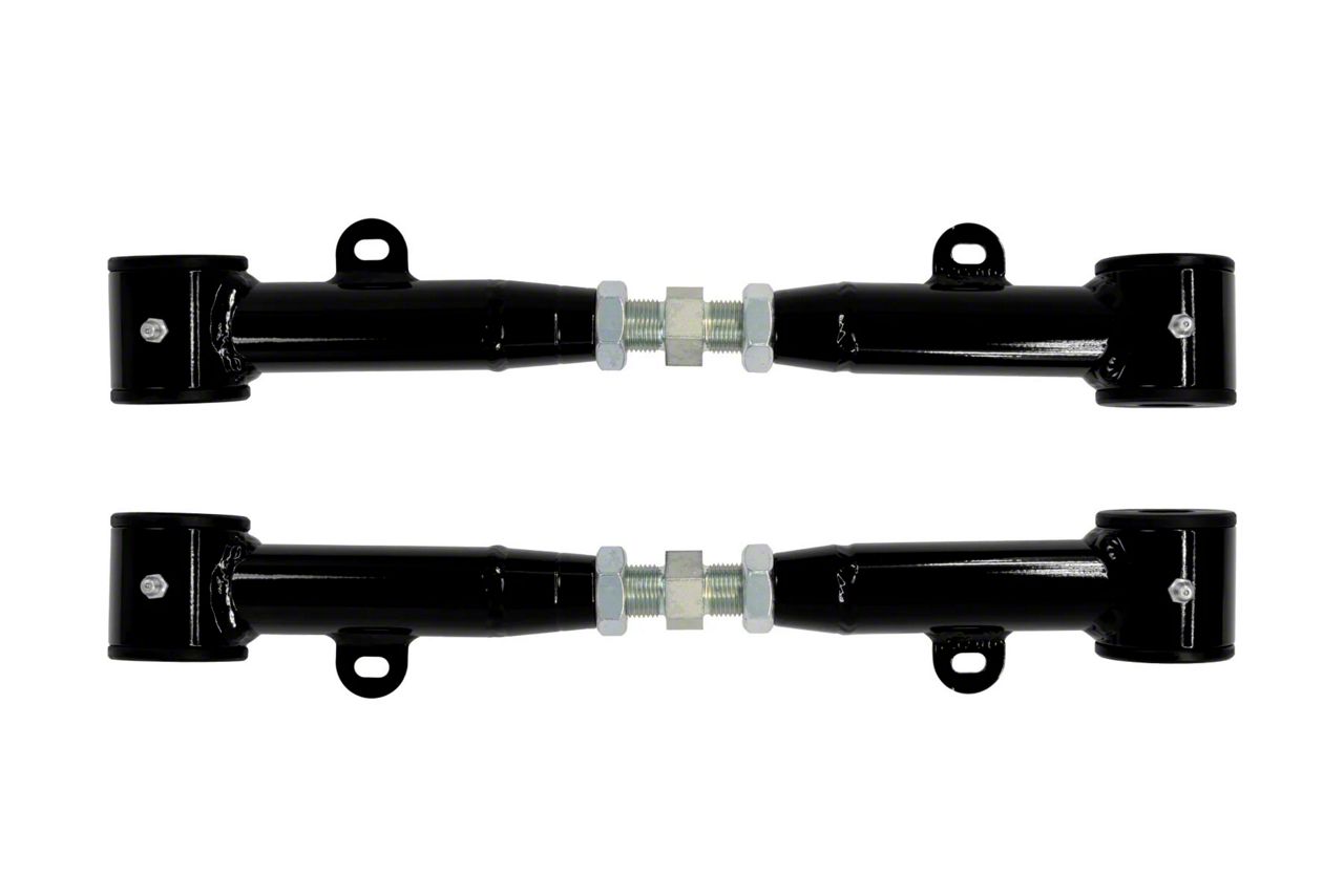 UMI Performance Camaro Adjustable Rear Toe Rods; Poly Bushings; Black ...