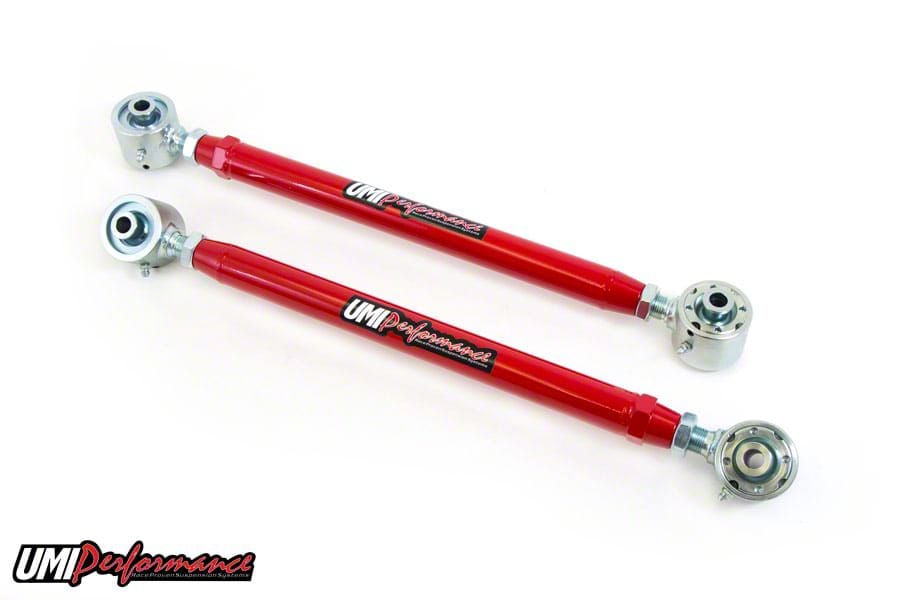 UMI Performance Camaro Double Adjustable Rear Lower Control Arms; Roto ...