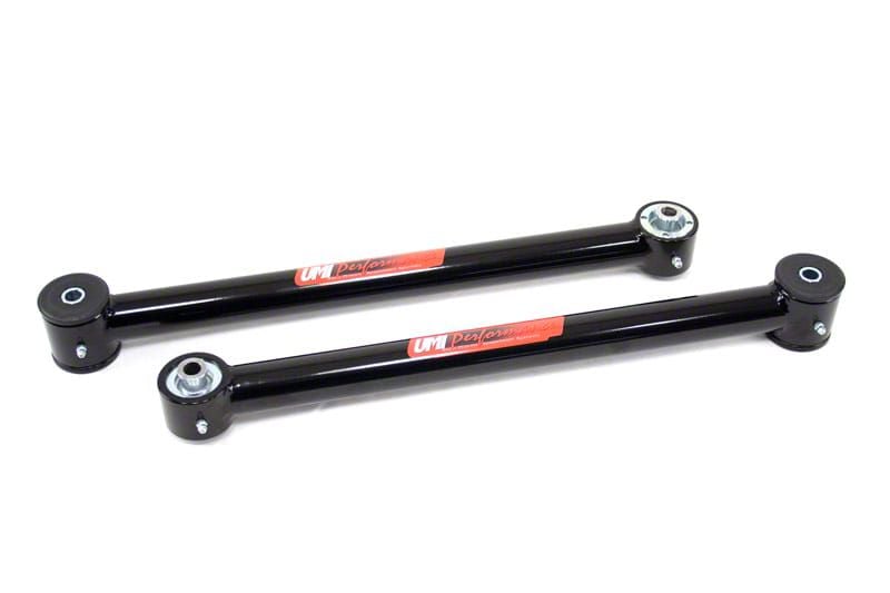 UMI Performance Camaro Rear Lower Control Arms; Poly/Roto-Joints; Black ...
