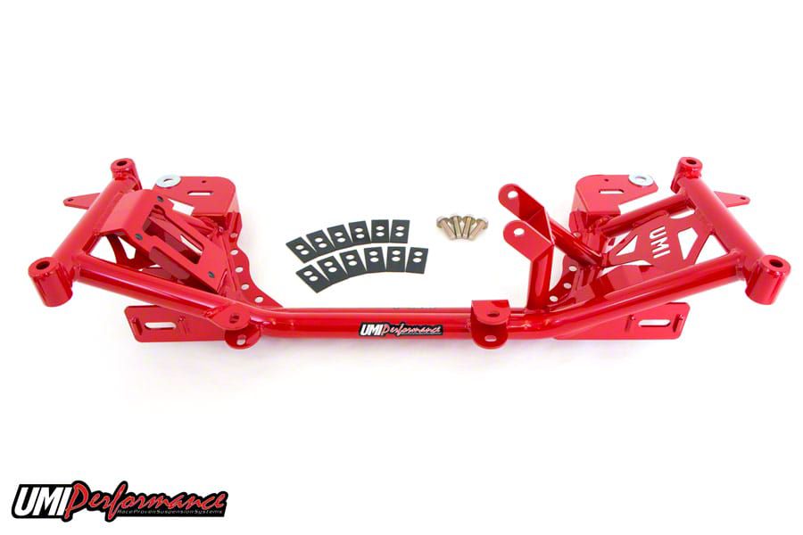 UMI Performance Camaro Road Race K-Member with LT1 Motor Mounts; Red ...