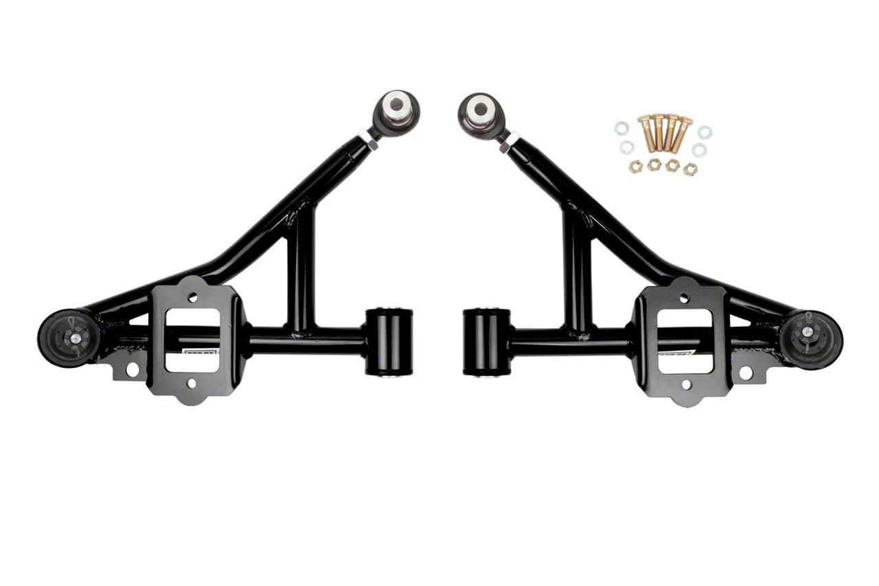 UMI Performance Camaro Street Front Lower A-Arms; Black 2305-B (93-02 ...