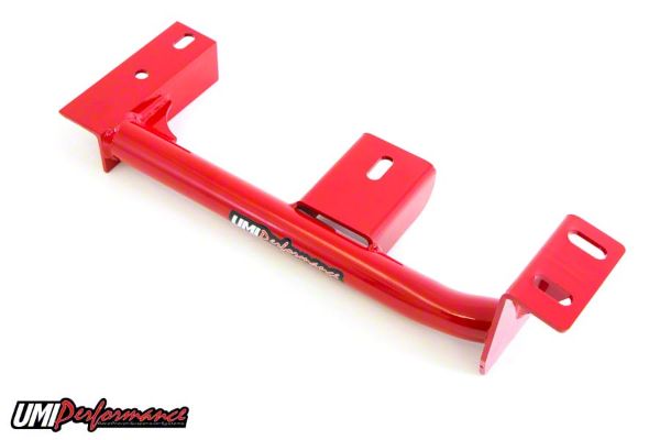 UMI Performance Camaro TH350 Transmission Crossmember; Black 2225-B (93 ...