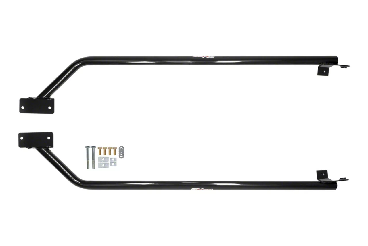 UMI Performance Mustang Bolt-In Tubular Subframe Connectors; Black 1052 ...