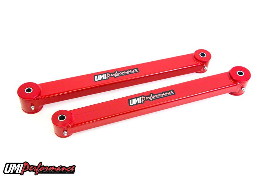 UMI Performance Mustang Boxed Rear Lower Control Arms; Black 1035-B (05 ...