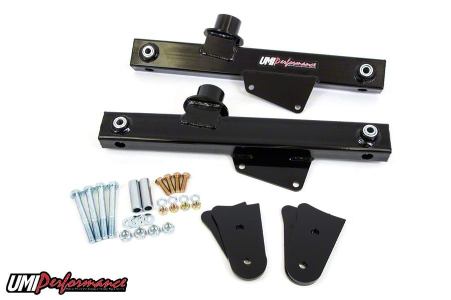 UMI Performance Mustang Rear Lift Bars; Black 1026-B (99-04 Mustang ...