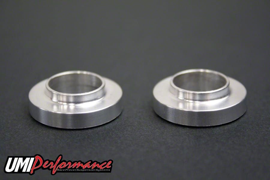 UMI Performance Mustang Rear Upper Control Arm Mount Stepped Spacers 1058 (05-10 Mustang) - Free ...