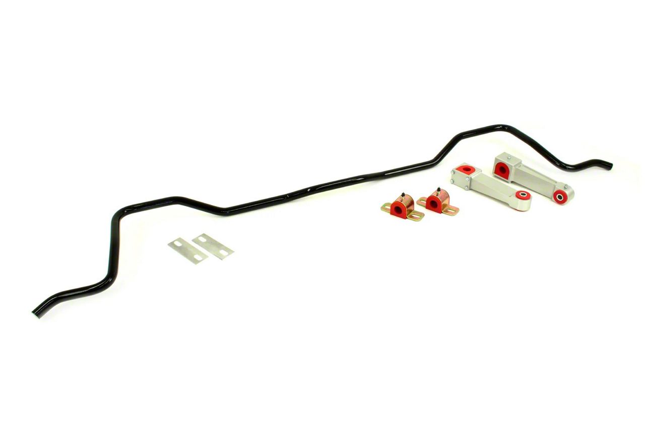 UMI Performance Mustang Solid Tubular Rear Sway Bar; Black 1013-B (05 ...
