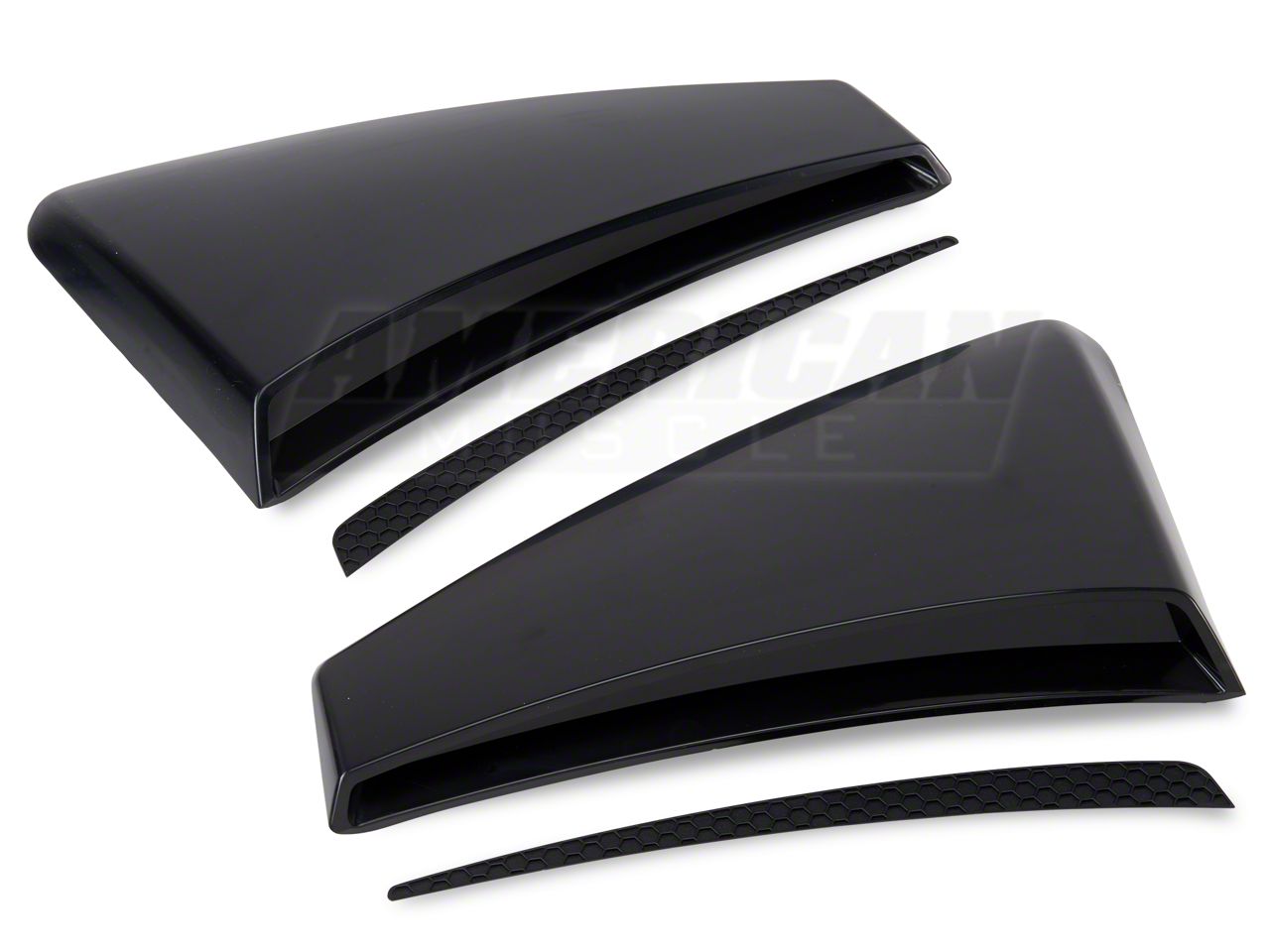 SpeedForm Mustang GT Style Side Scoops; Unpainted 71313-00 (99-04 ...