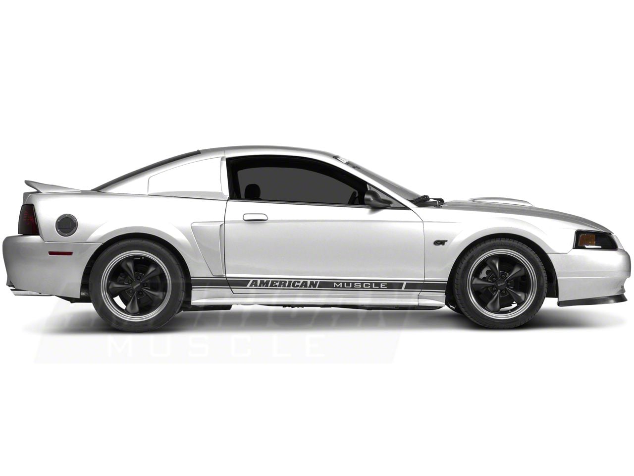 MMD Mustang Quarter Window Scoops; Unpainted 71314-00 (99-04 Mustang ...