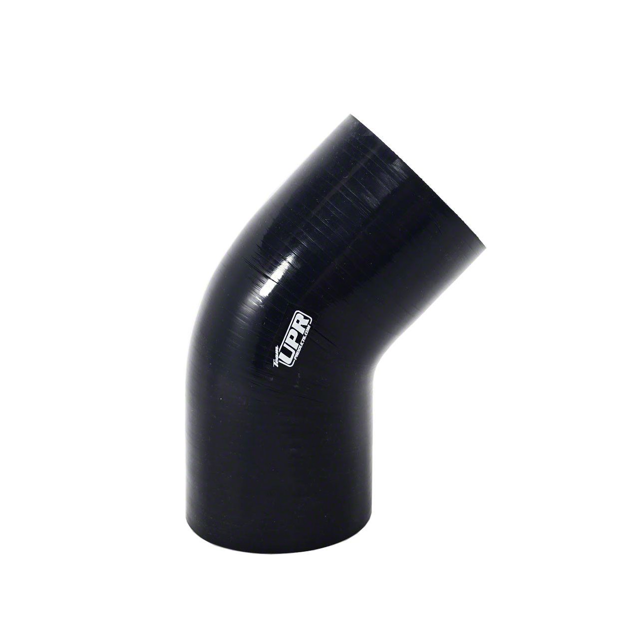 Camaro Pro Series Silicone 45-Degree Elbow Coupler; 3.50-Inch; Black ...