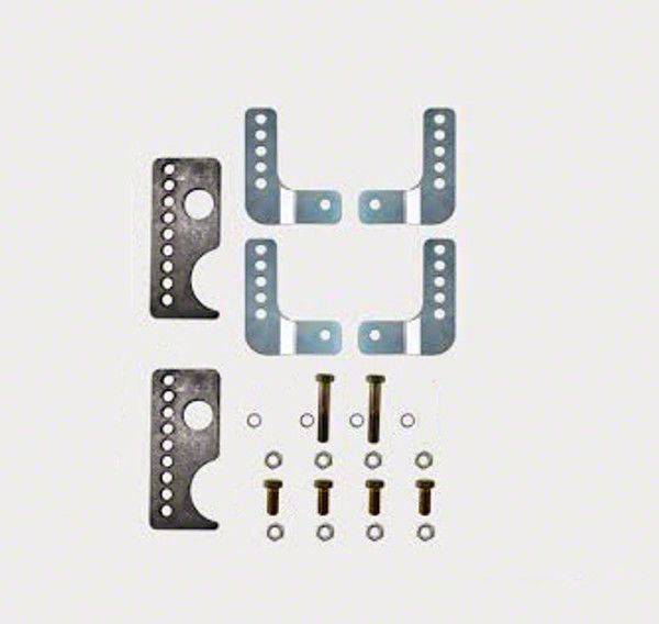 Challenger Universal Rear Coil-Over Lower Shock Mount Kit; Weld-In ...