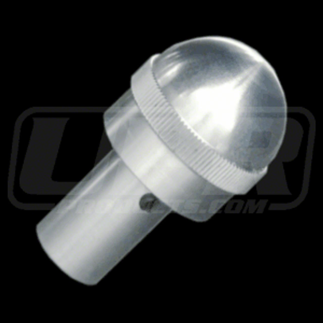 Mustang Billet Bullet Style Headlight Knob; Polished (94-04 Mustang ...
