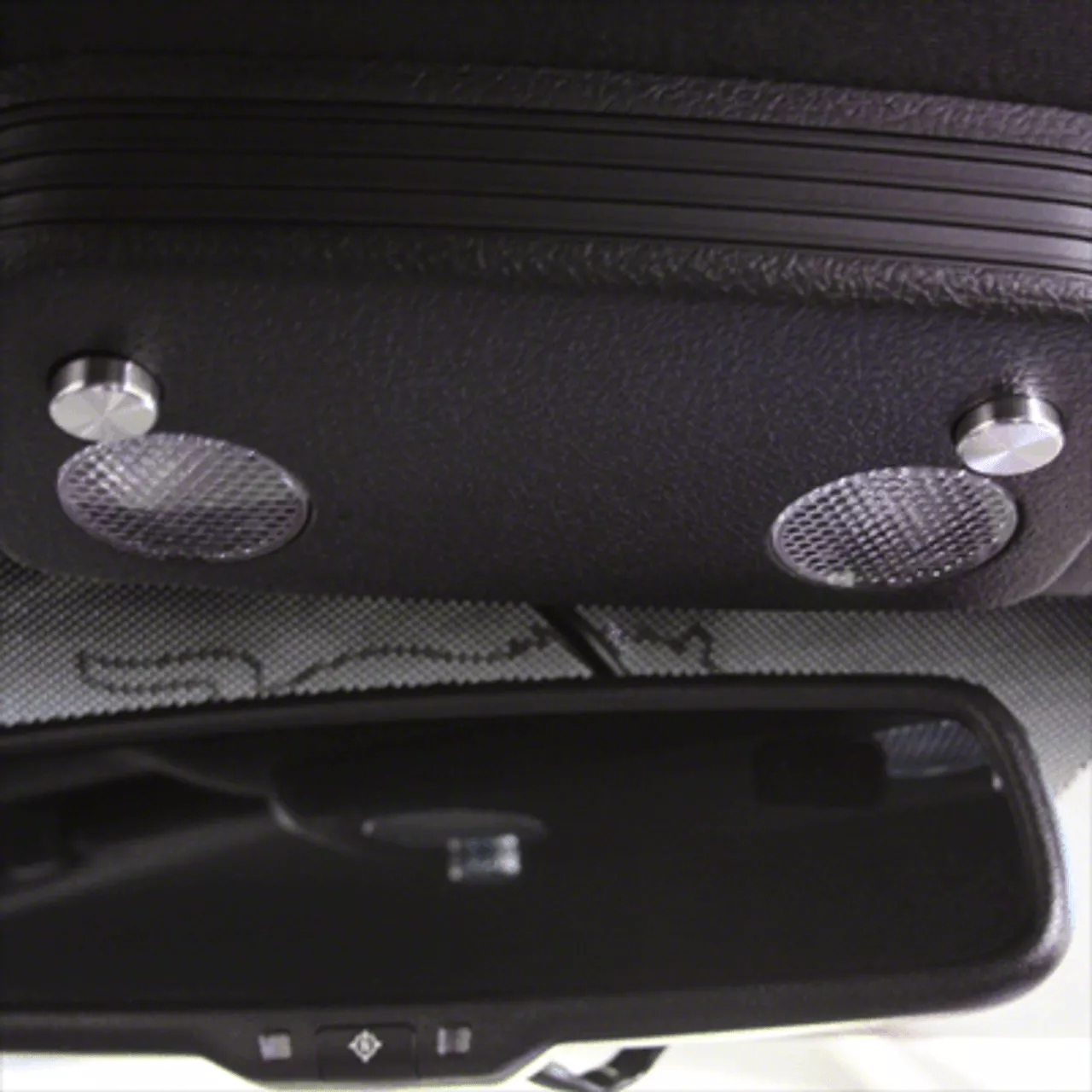 Mustang Billet Map Light Button Covers; Satin (05-14 Mustang) - Free ...