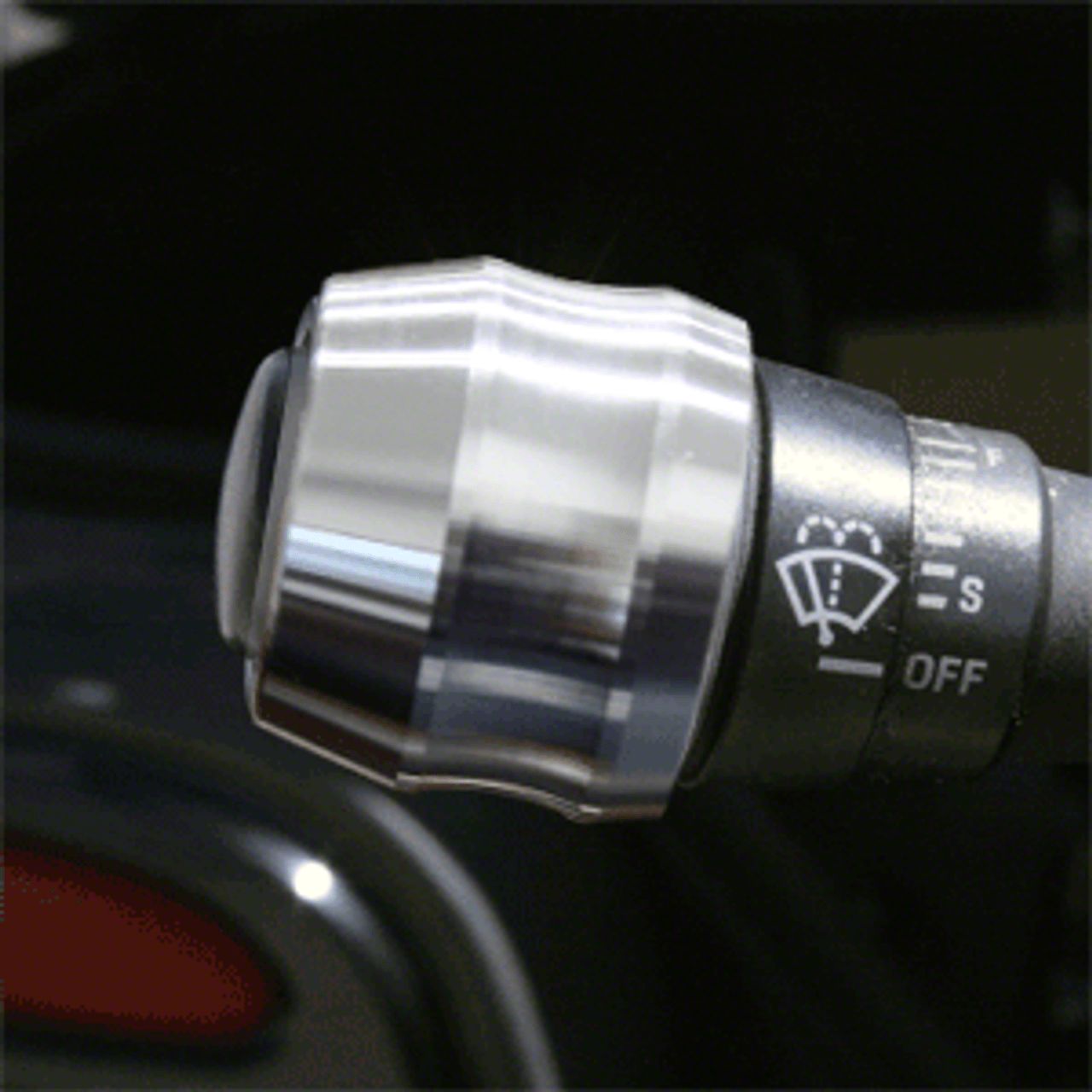 Mustang Billet Turn Signal Knob Cover; Polished (94-04 Mustang) - Free ...