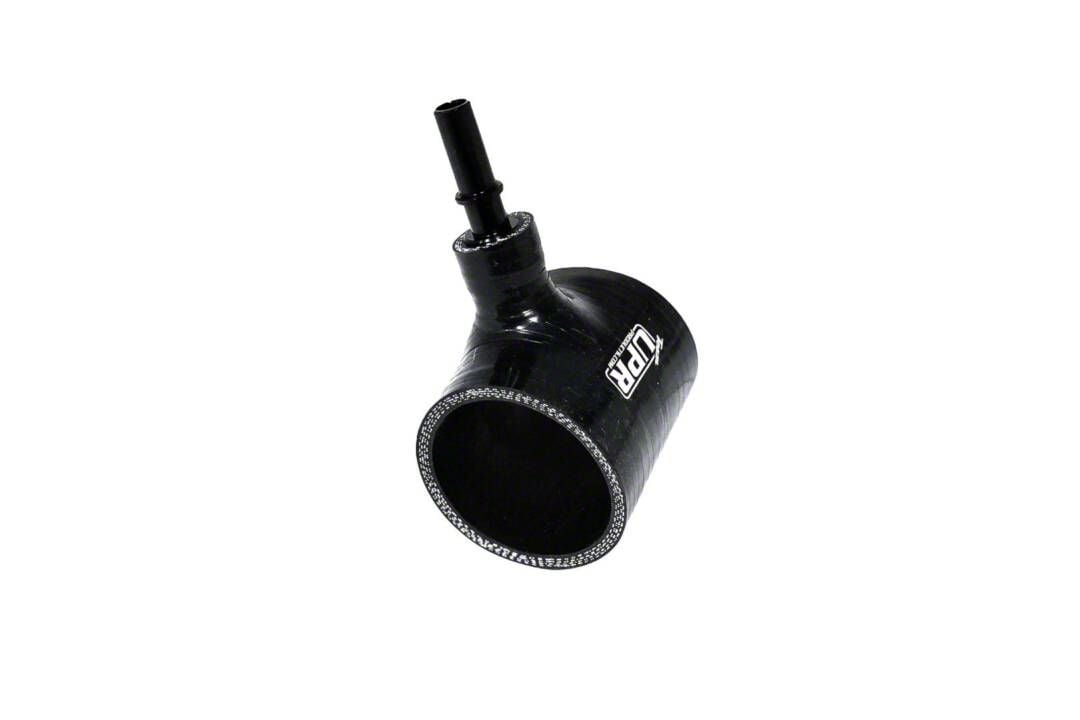 Mustang Dual Valve Plug N Play Oil Catch Can with Coupler; Black (15-23 ...