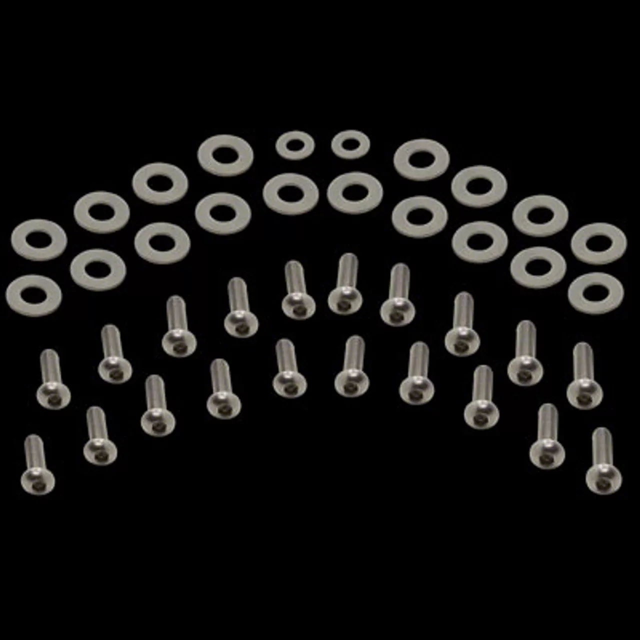 Mustang Fender Washer Hardware Kit; Stainless Steel (05-09 Mustang ...