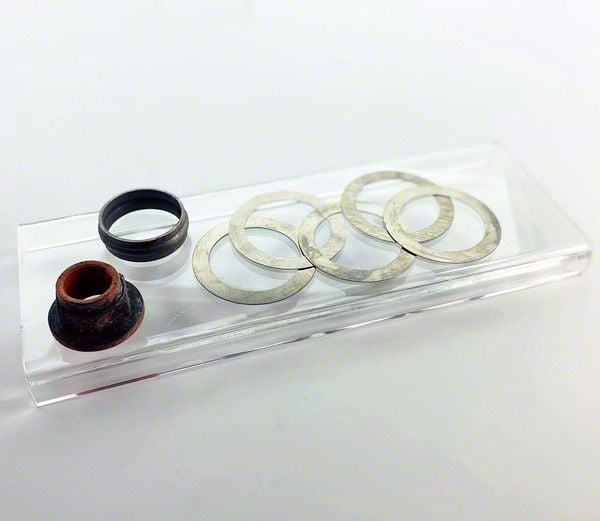 Mustang Pinion Nut/Crush Sleeve Shim Kit (11-14 Mustang V6; 86-14 V8 ...