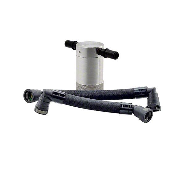 UPR Products Mustang Plug N Play SC Oil Catch Can; Satin 5028-226 (18 ...