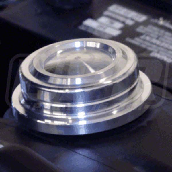 UPR Products Mustang Radiator Cap Cover; Satin 5036-01 (96-14 Mustang ...