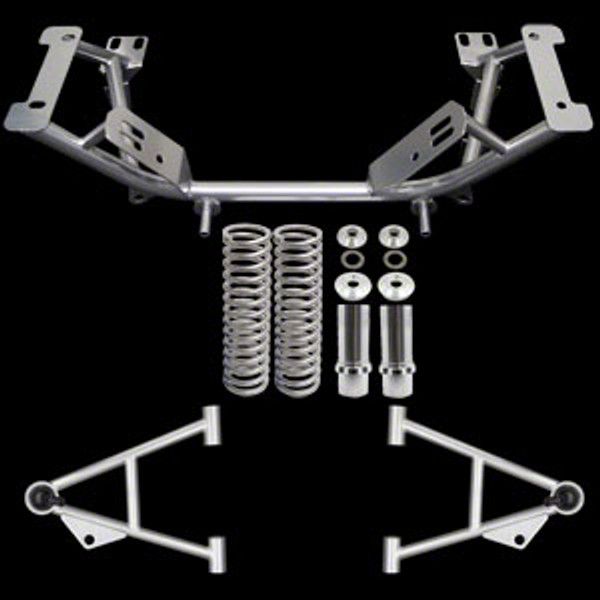 Mustang Tubular K-Member Kit with 12-Inch Springs; 200 lb/in. Spring ...