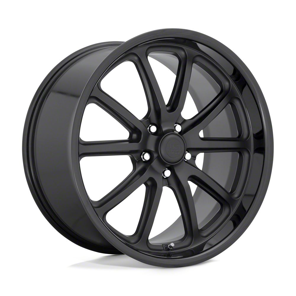 US Mag Camaro Rambler Gloss Black Matte Black Wheel; 20x10; 35mm Offset ...