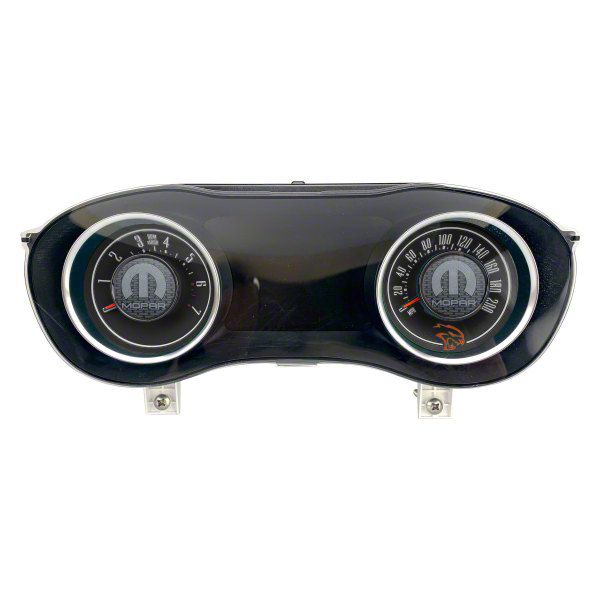 US Speedo Challenger Daytona Edition Gauge Face with MOPAR Logo; MPH ...