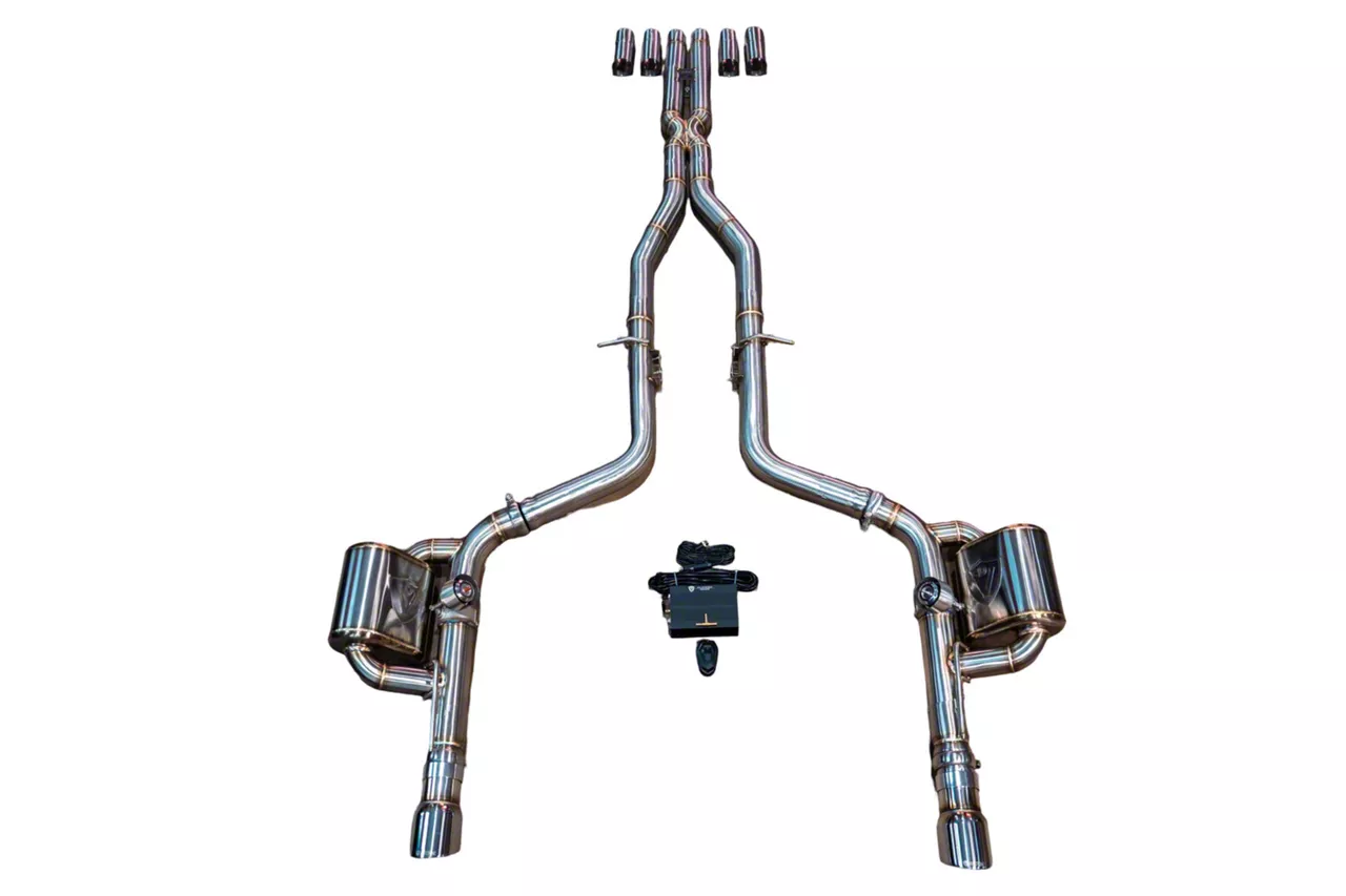 Valvetronic Designs Challenger Valved Sport Stainless Cat-Back Exhaust ...