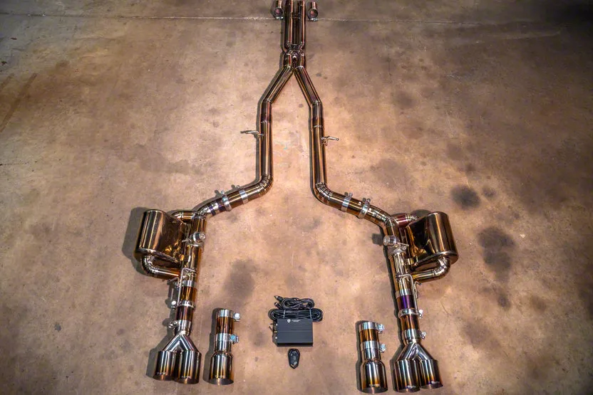 Valvetronic Designs Challenger Valved Sport Titanium Cat-Back Exhaust ...