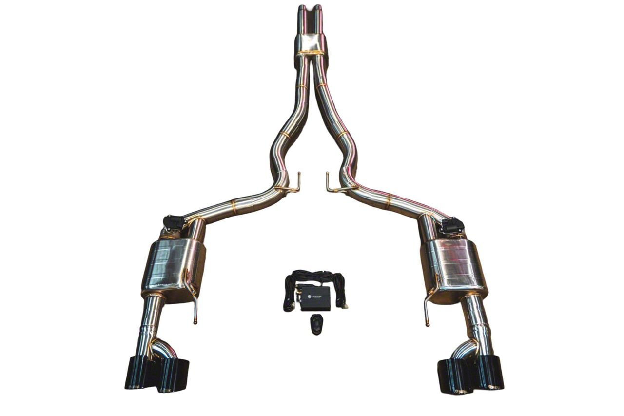 Valvetronic Designs Mustang Valved Sport Cat-Back Exhaust System with ...