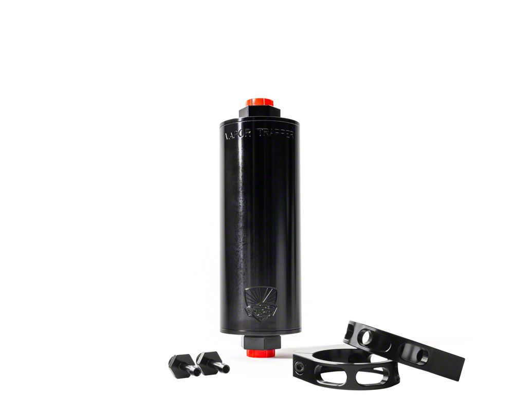 Vapor Trapper Universal AM 6-Inch Canister Premium Install Package with ...