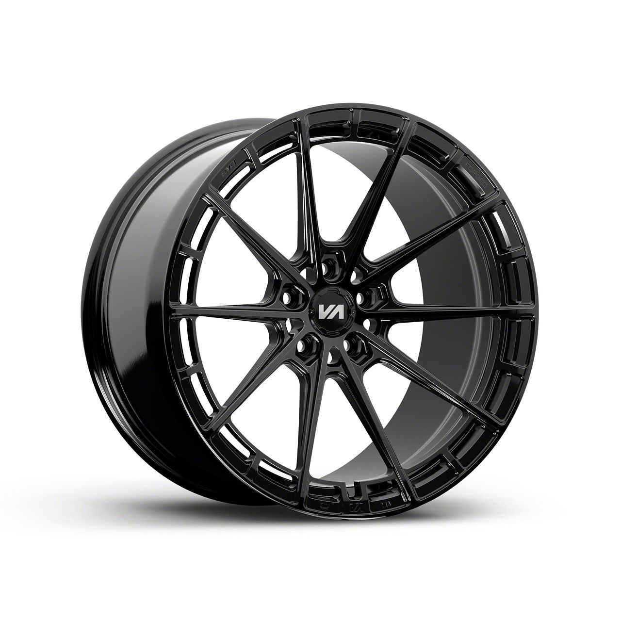 Variant Wheels Camaro Aure Gloss Black Wheel; 20x10 VA-EVO-2010-AURE ...