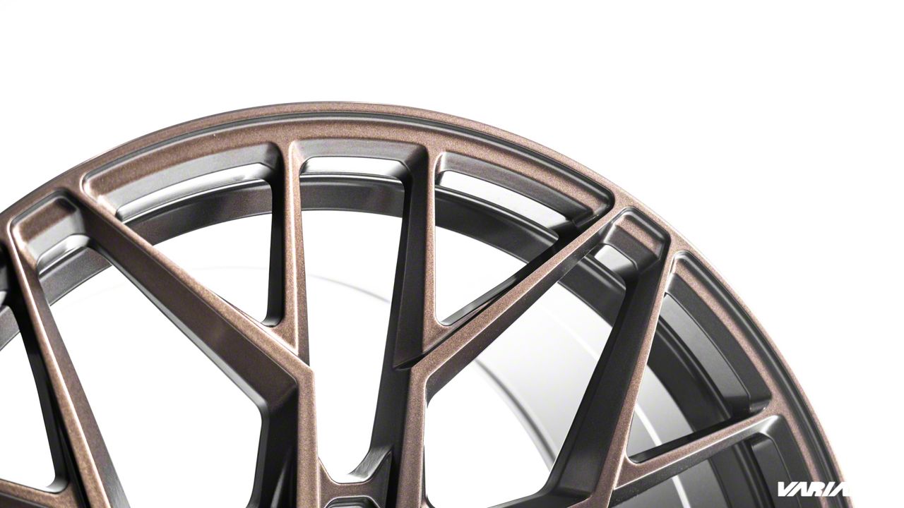 Variant Wheels Corvette Radon Satin Bronze 2-Wheel Kit; 19x10; 28mm ...
