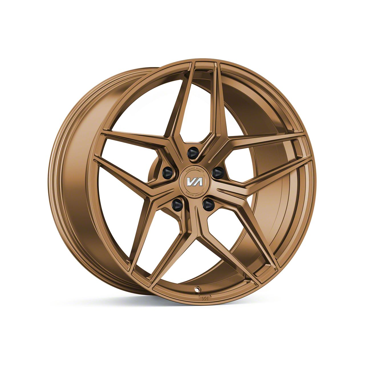 Variant Wheels Corvette Xenon Brushed Bronze 2-Wheel Kit; 19x8.5; 36mm ...