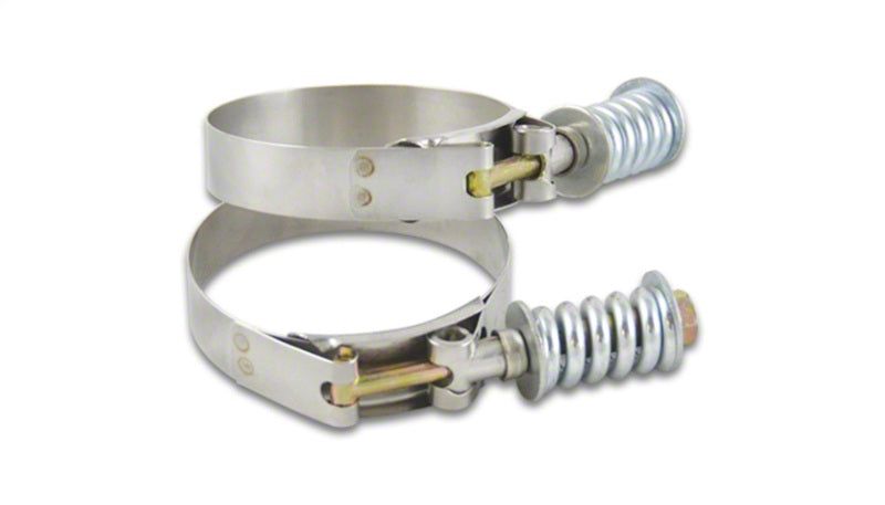 Vibrant Performance Universal AM Spring Loaded T-Bolt Clamps; 3.22 to 3 ...