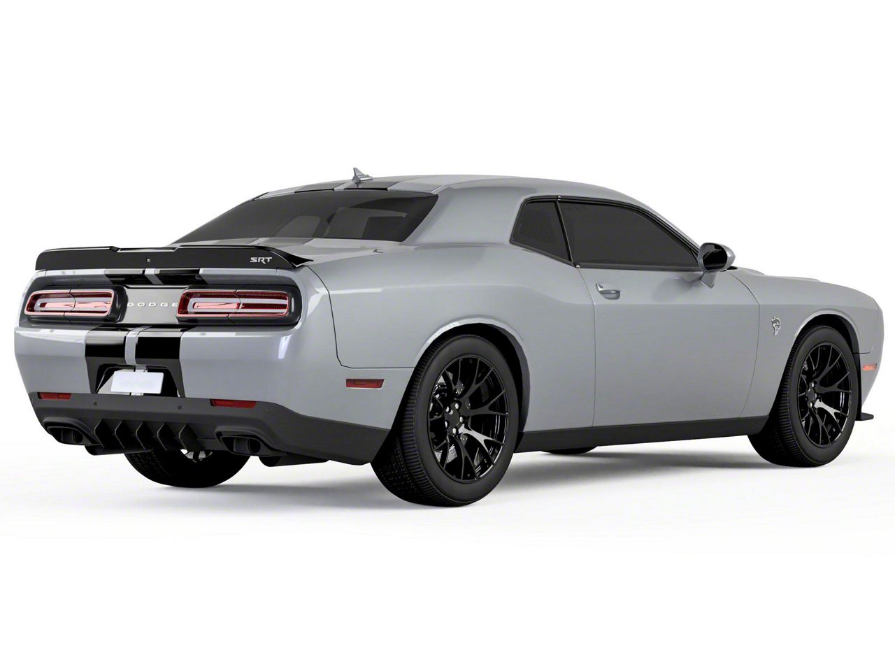 Challenger LV Style Rear Diffuser (15-23 Challenger SRT Hellcat, SRT ...