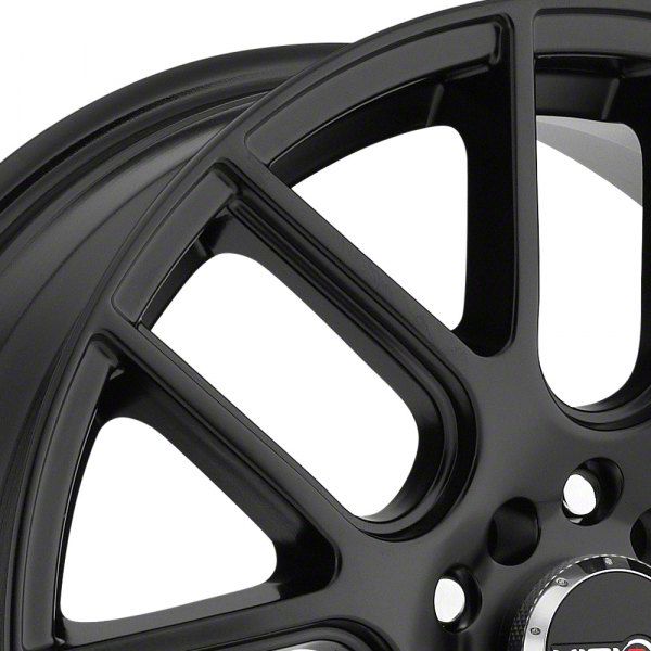 Vision Wheel Mustang Cross Matte Black Wheel; 18x8; 40mm Offset ...