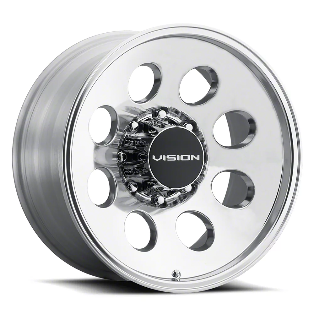 Vision Wheel Camaro Midway Polished Wheel; 15x8; -19mm Offset 56-5861P ...