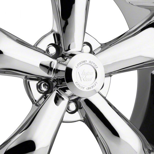 Vision Wheel Challenger Legend 5 Chrome Wheel; 20x9.5; 12mm Offset 142 ...