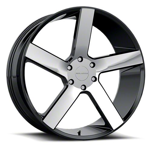 Vision Wheel Charger Switchback Gloss Black Machined Wheel; 20x9; 15mm ...