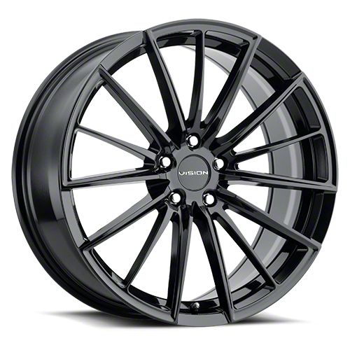 Vision Wheel Mustang Axis Gloss Black Wheel; 17x8; 38mm Offset 473 ...