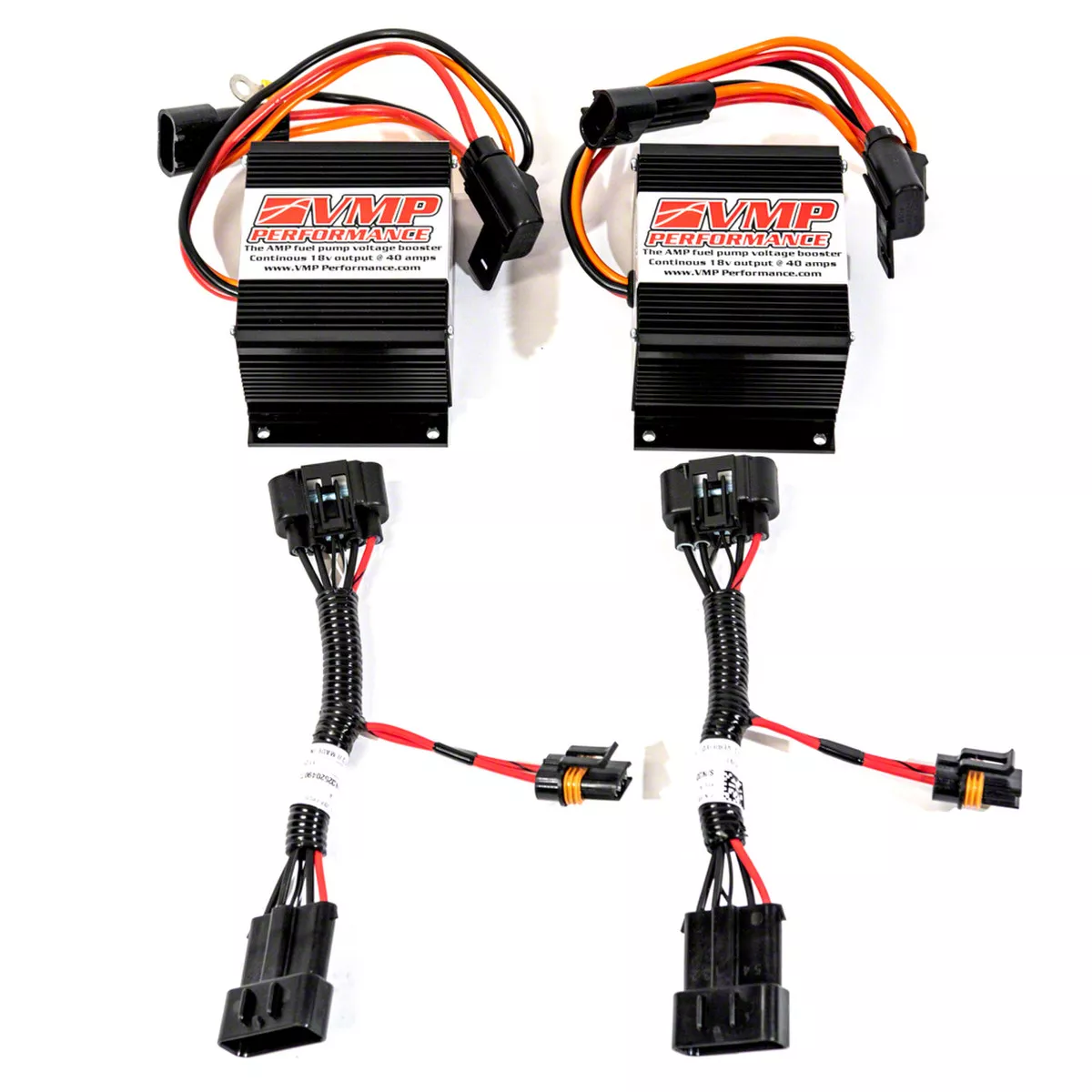 VMP Performance Mustang Dual Fuel Pump Voltage Booster; Plug and Play ...